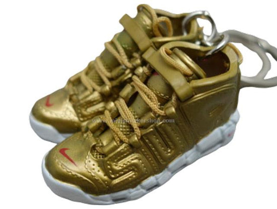 Mini 3D sneaker keychains Air Up Tempo - GOLD – Mini Sneaker Shop